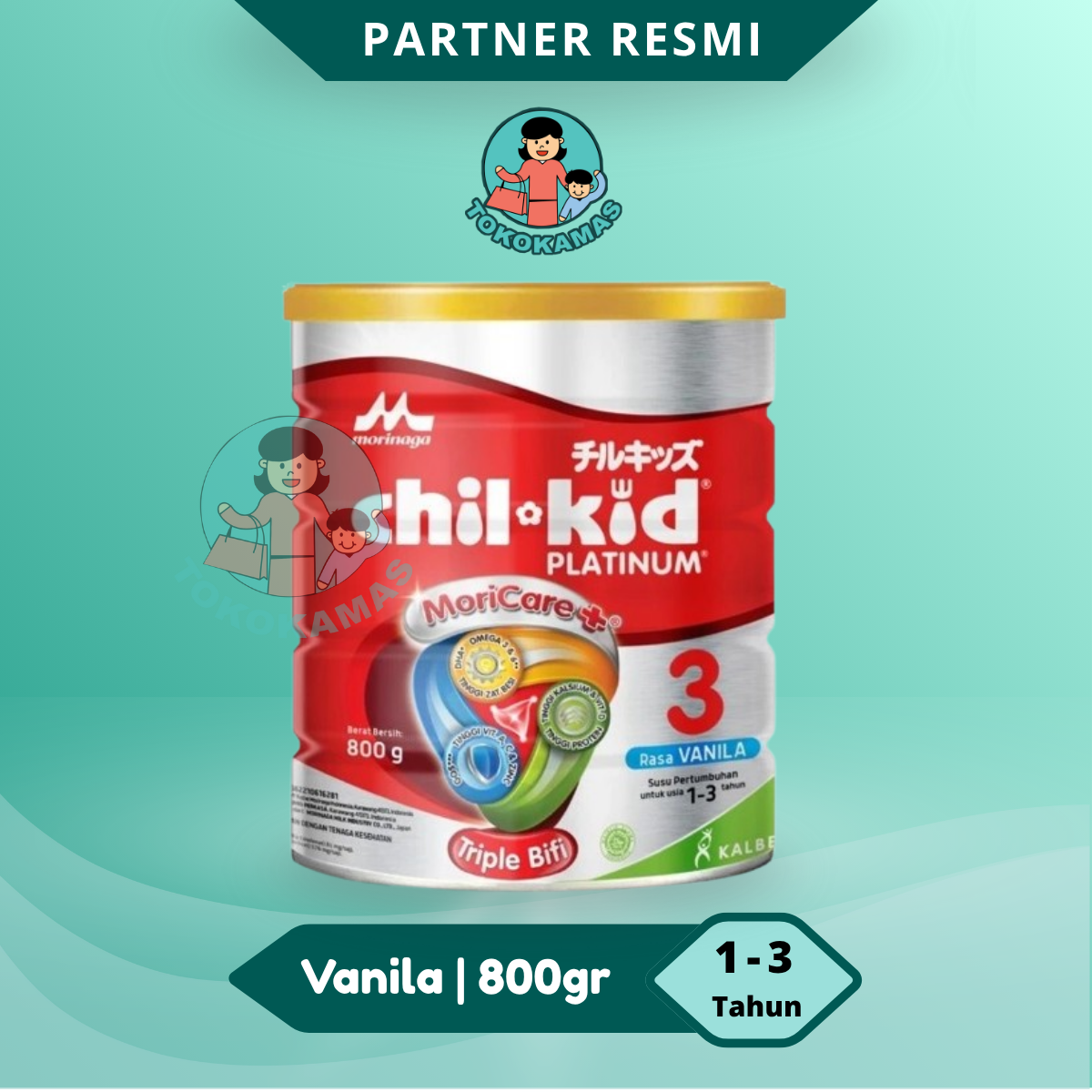 Morinaga Chil Kid Platinum Vanila 800g Susu Formula Pertumbuhan Anak ...